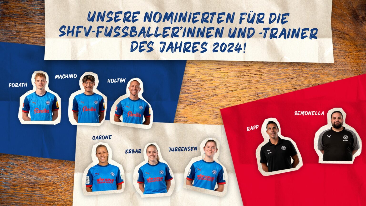 SHFV-Wahl 2024: Das sind unsere acht Nominierten - Kieler ...