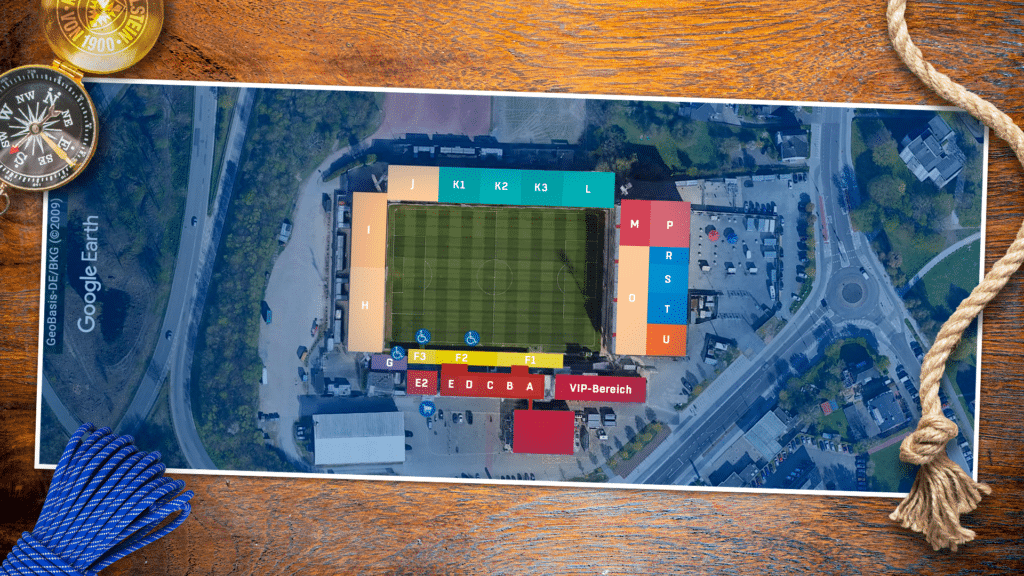 Umstrukturierungen auf der Nord- und Osttribüne des Holstein-Stadions ...