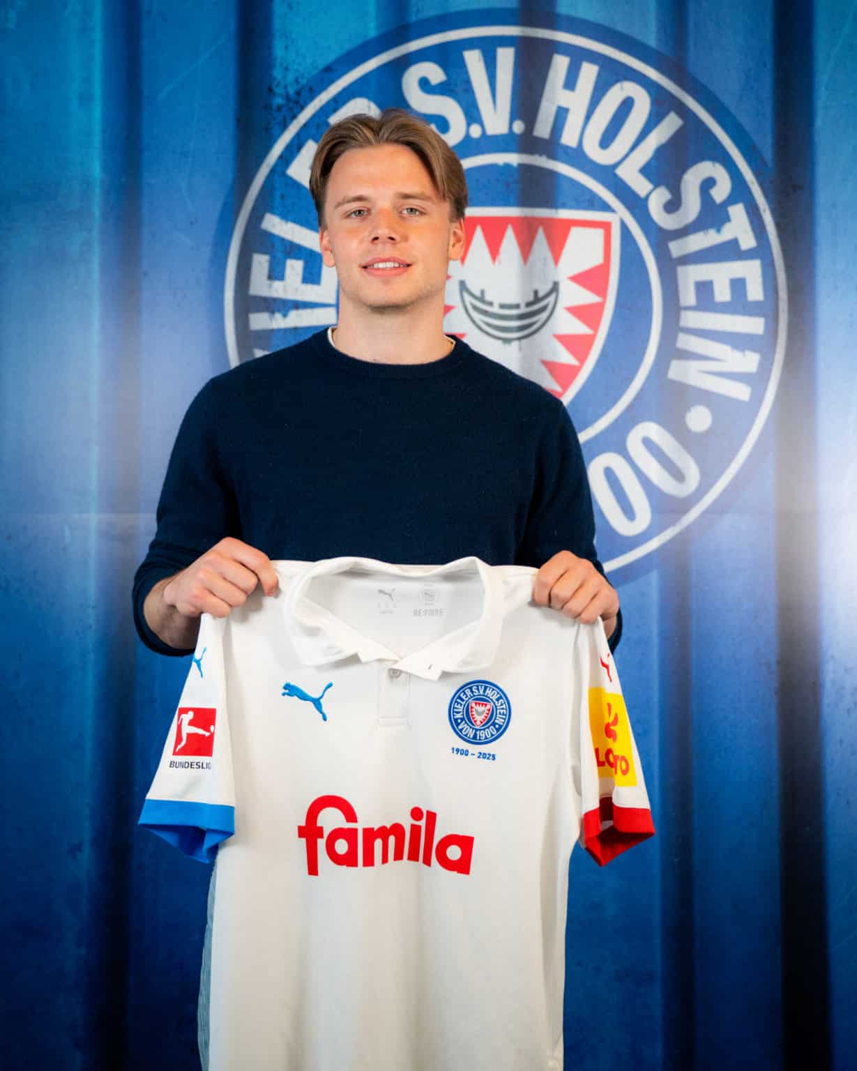 Jonas Therkelsen verstärkt die KSV - Kieler Sportvereinigung Holstein von 1900 e. V.