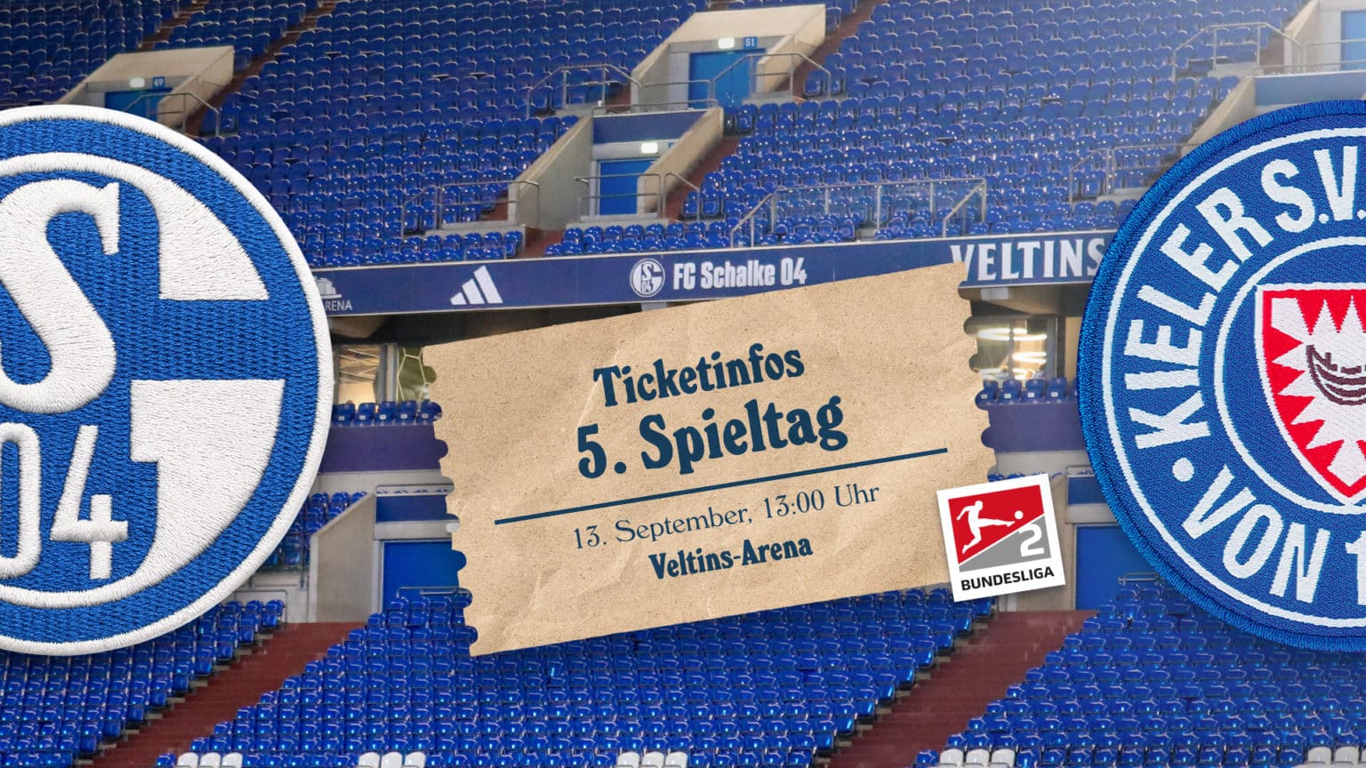 Ticketinfos für das Auswärtsspiel auf Schalke - Kieler Sportvereinigung Holstein von 1900 e. V.