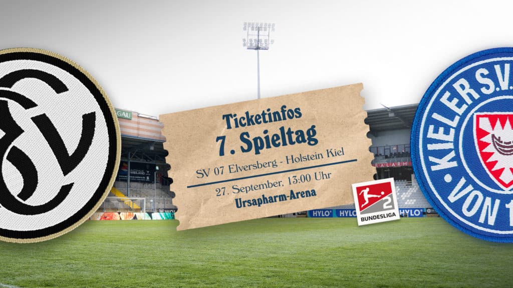 Ticketinfos für das Auswärtsspiel bei der SV 07 Elversberg - Kieler Sportvereinigung Holstein ...